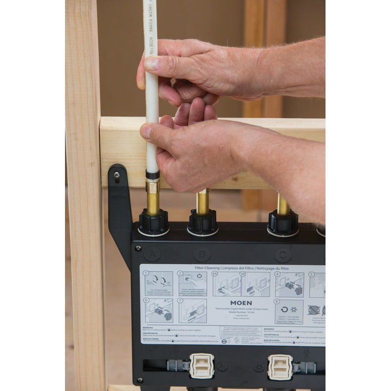 Moen Smart Shower Digital Shower Backup Battery Kit with 6 D Batteries & Reviews | Wayfair